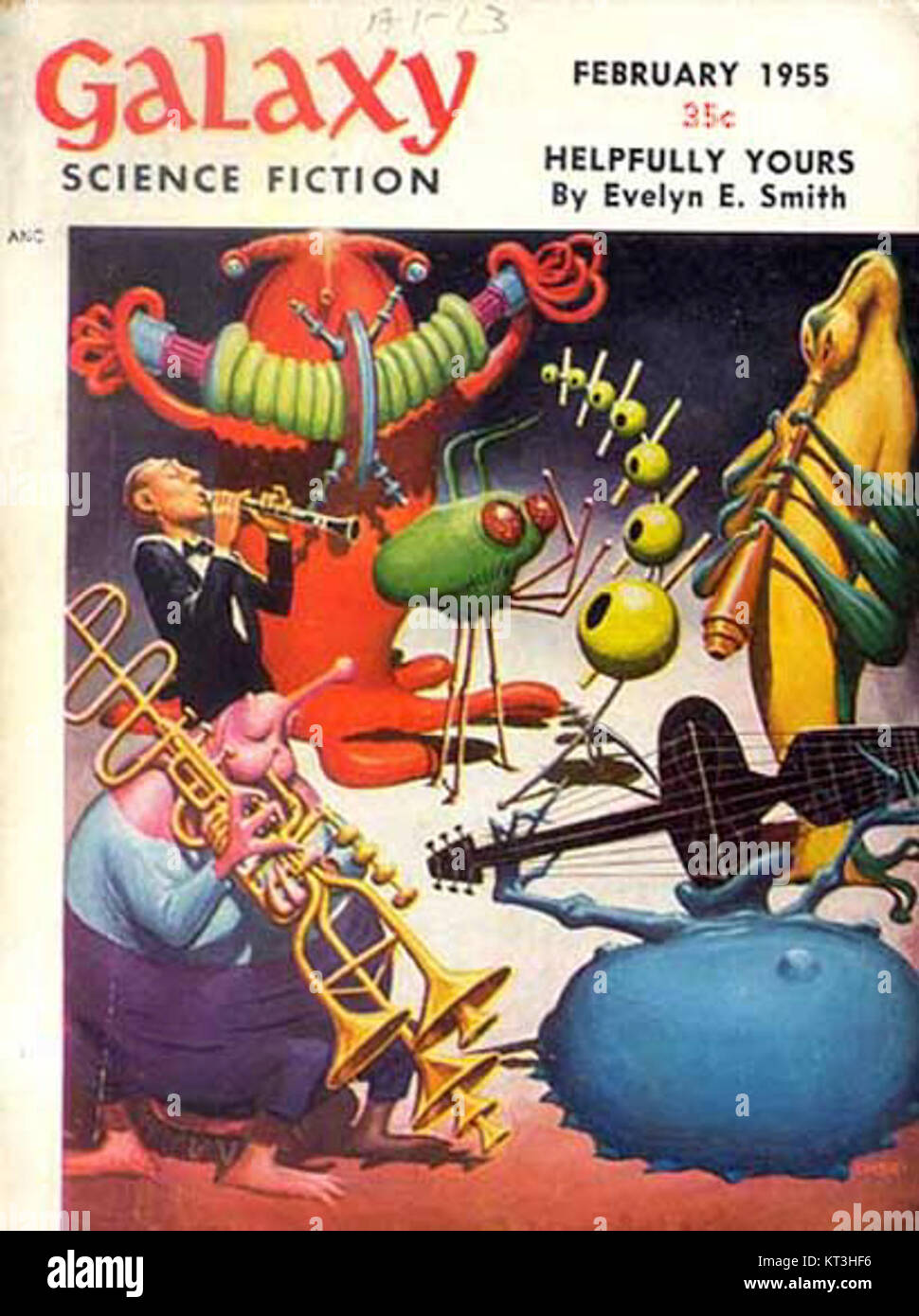 Galaxy 1955, likely referring to the early stages of space exploration ...