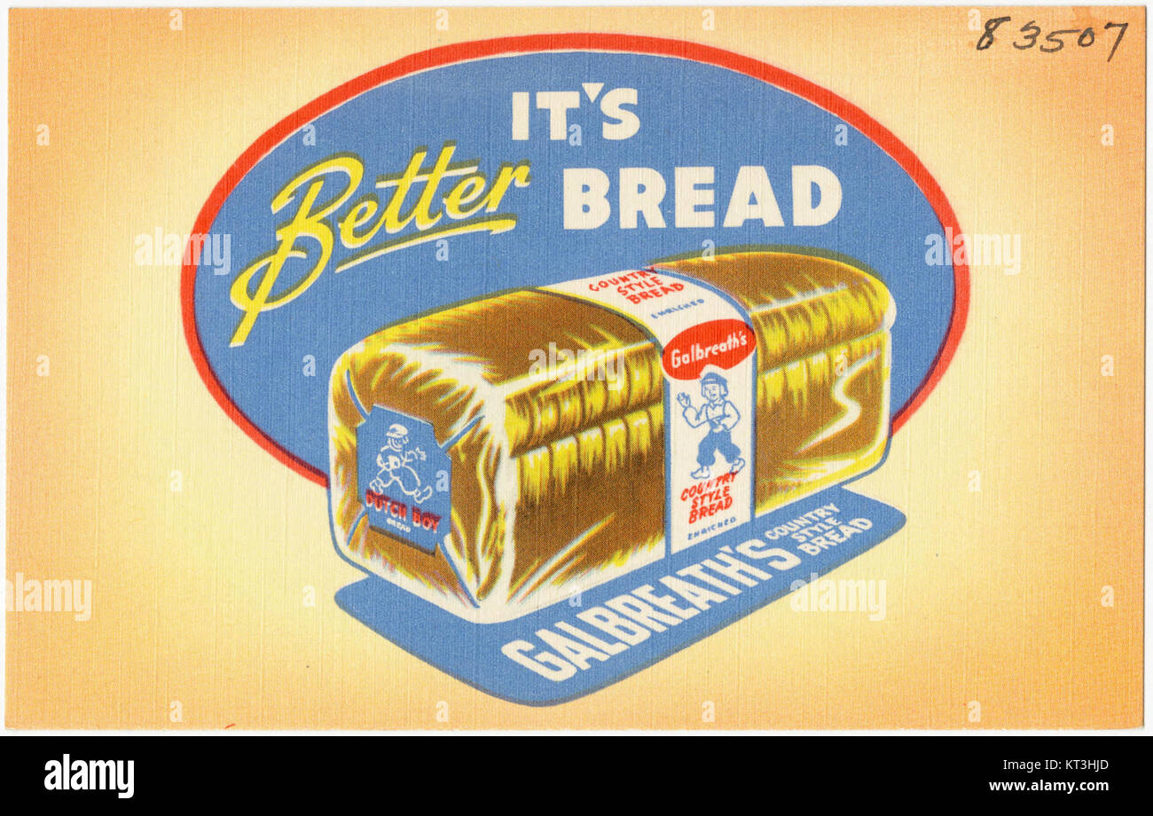Galbreath's Country Style Bread, it's better bread (83507 Stock Photo ...