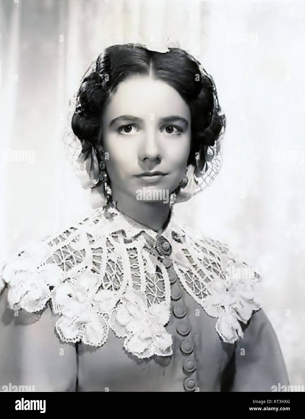 Alicia Rhett, an actress from the 1939 classic film *Gone with the Wind ...