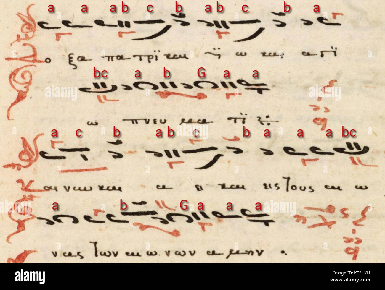 A digitized image of folio 13r from Harley 5544, a medieval manuscript ...