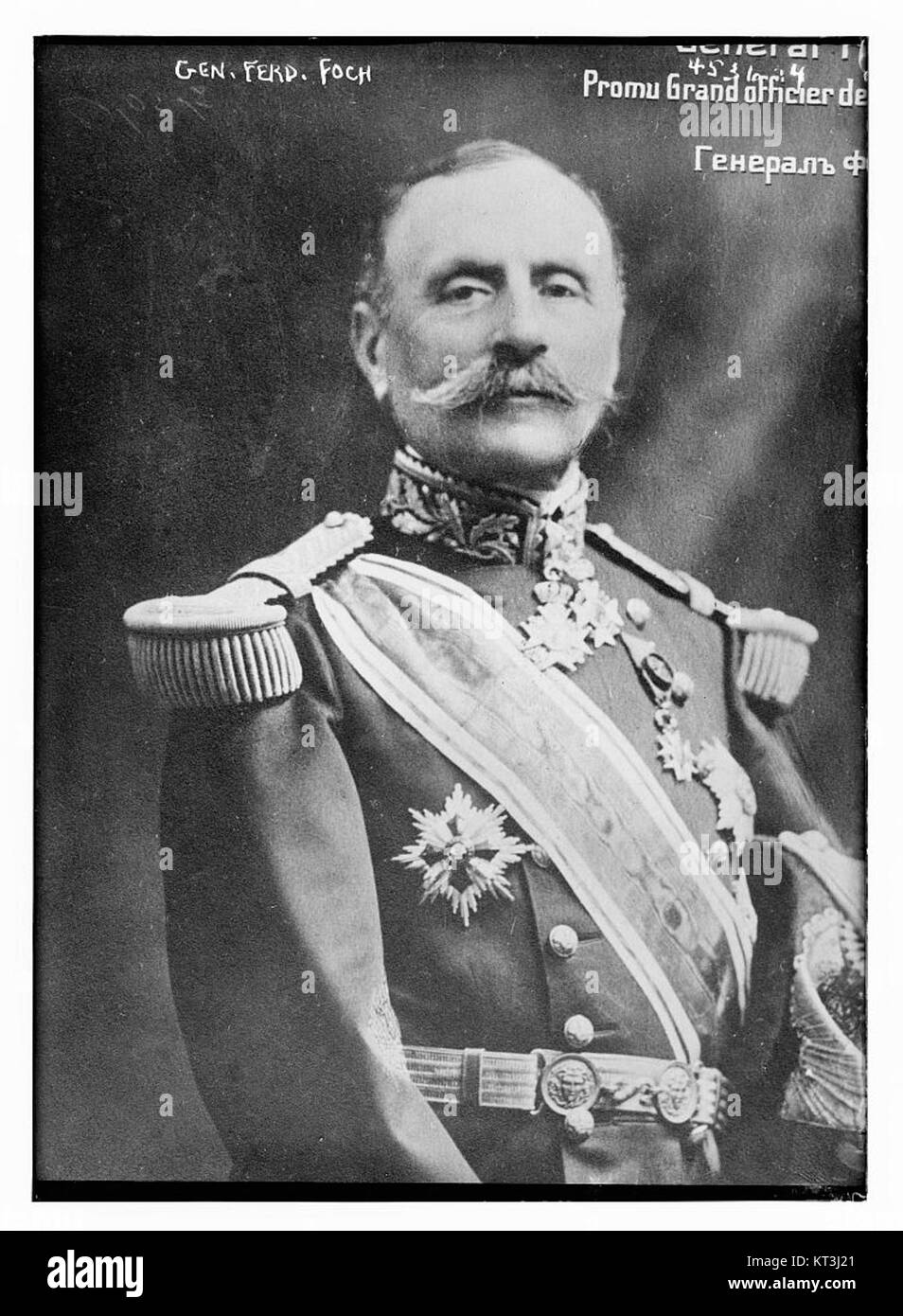 General Ferdinand Foch was a French military leader during World War I ...