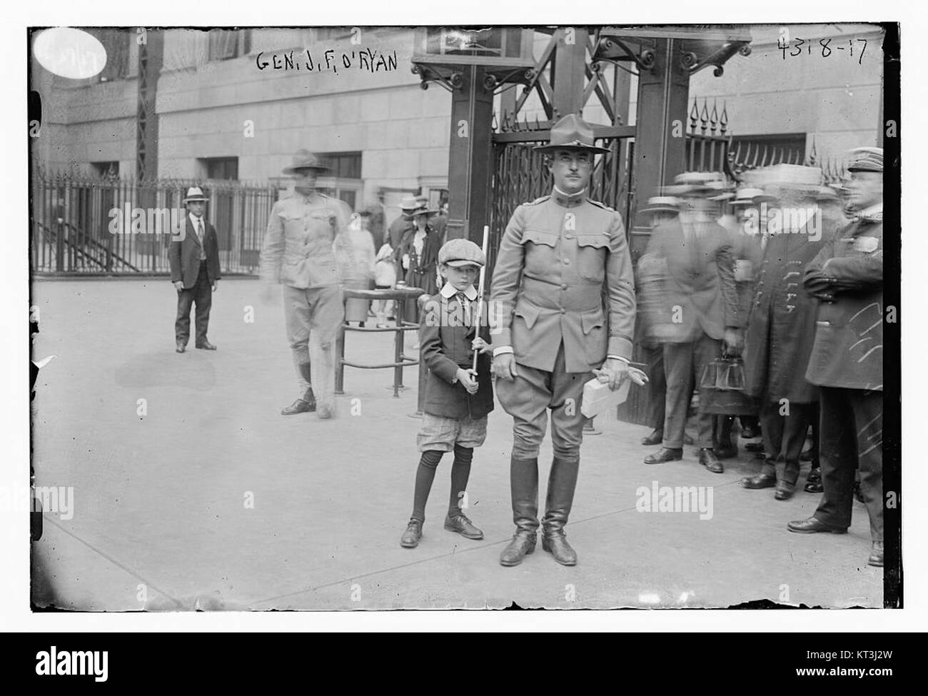 General John F. O'Ryan, a notable figure in U.S. military history, is ...