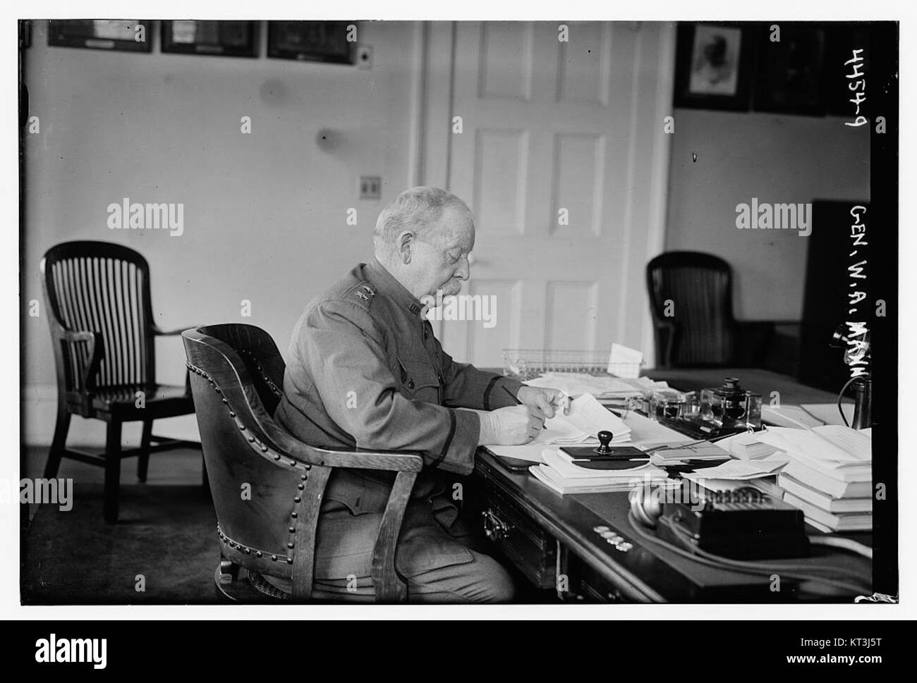 General W.A. Mann was a distinguished figure in the military ...