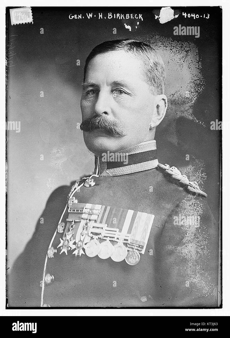 General W.H. Birkbeck was a notable military figure, known for his ...