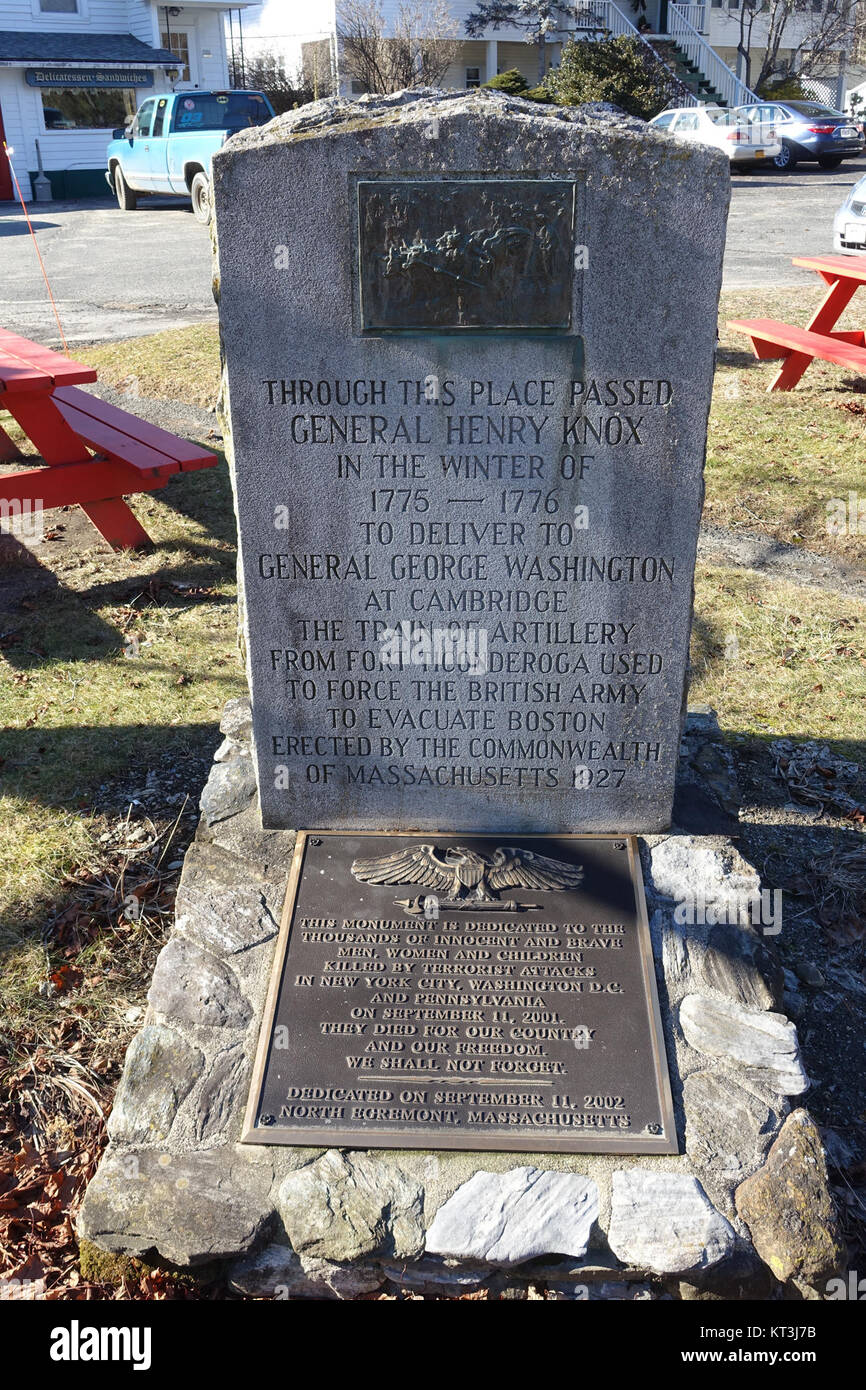 Henry knox at fort ticonderoga hi-res stock photography and images - Alamy