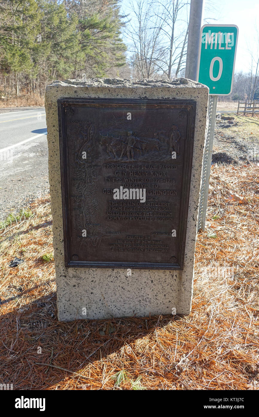 The General Henry Knox Trail is a historic route named after General ...