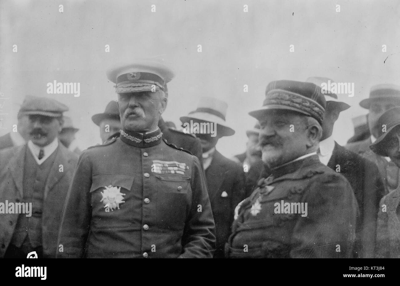 A photograph of General Sir John French, a key British military figure ...
