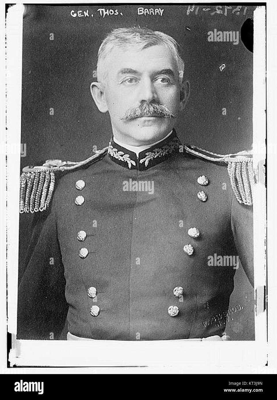 General Thomas Henry Barry was a prominent American military figure ...