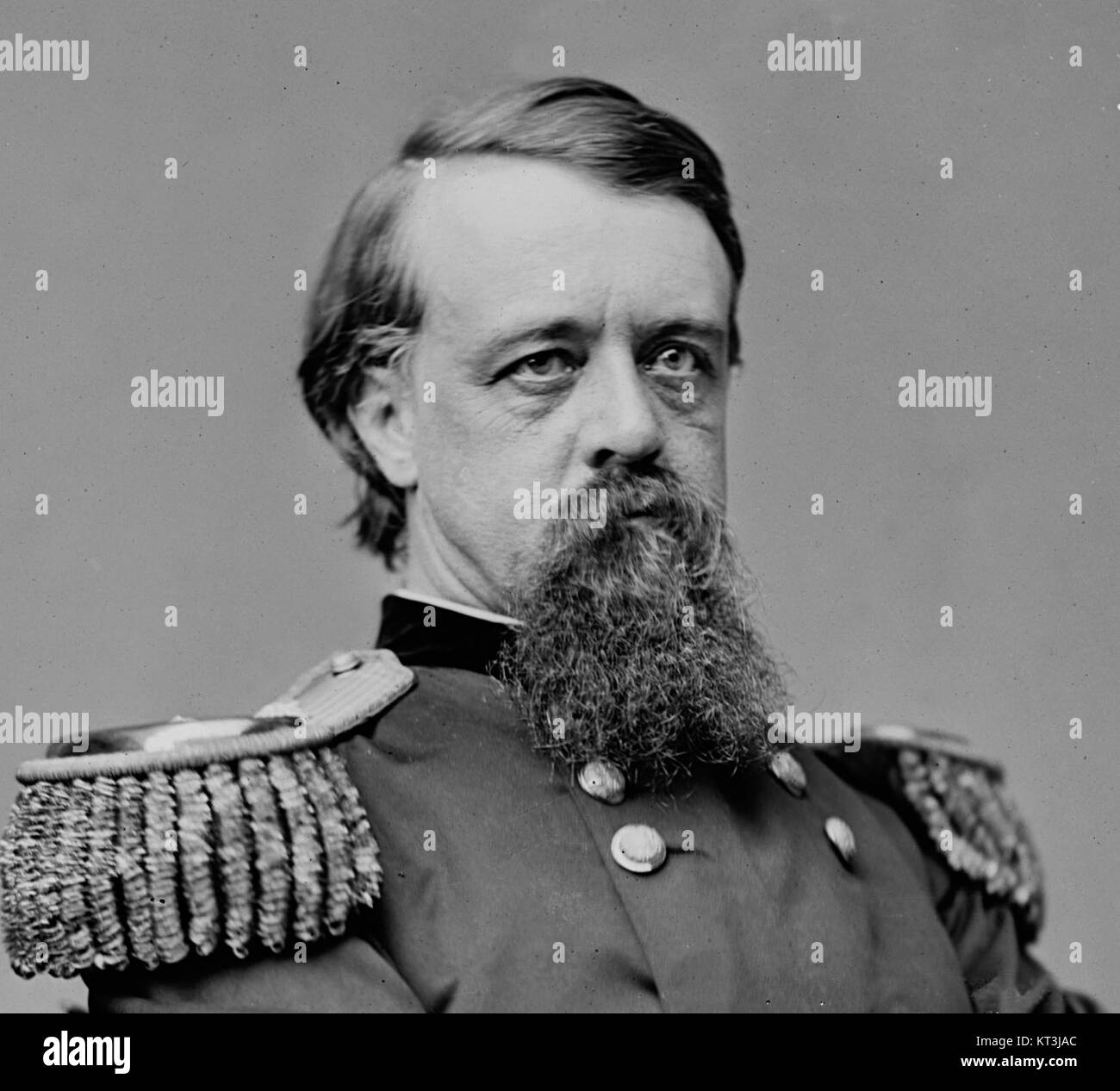This image shows General Alfred Terry, a key figure in American ...