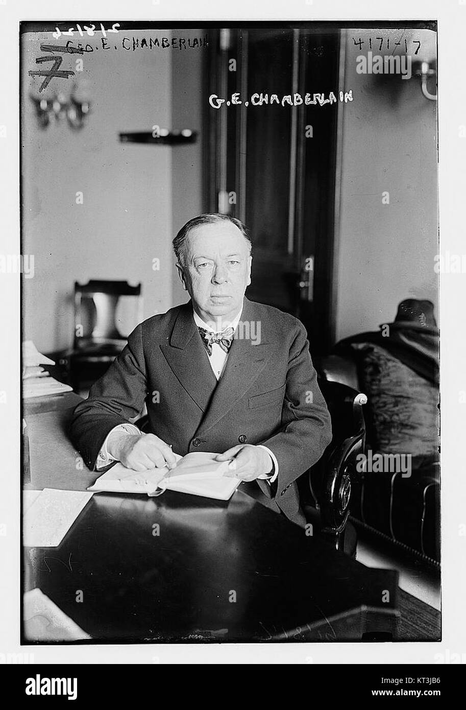 Geo. E. Chamberlain was an influential figure in his field, known for ...