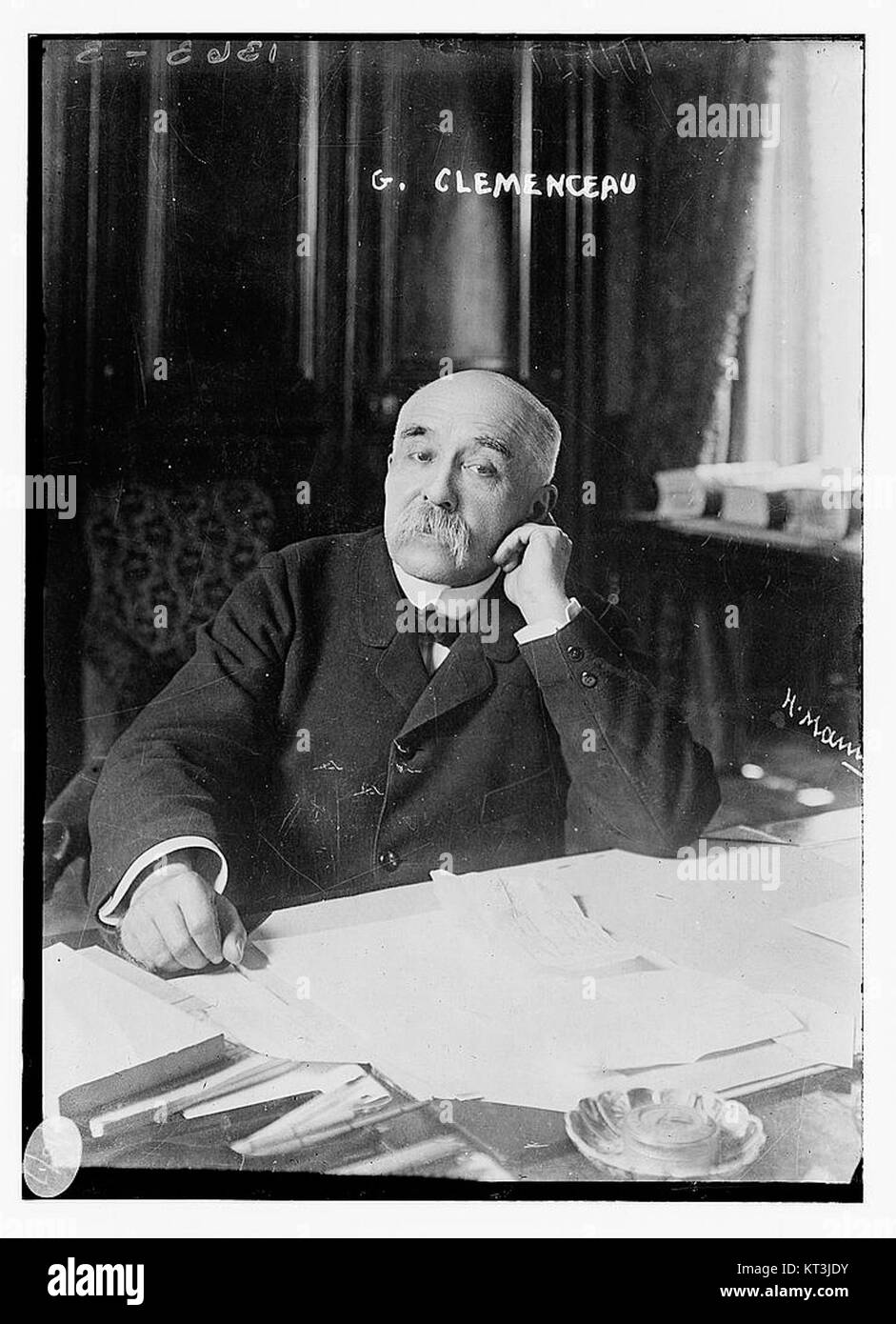 Georges Clemenceau, a French statesman and key figure in World War I ...