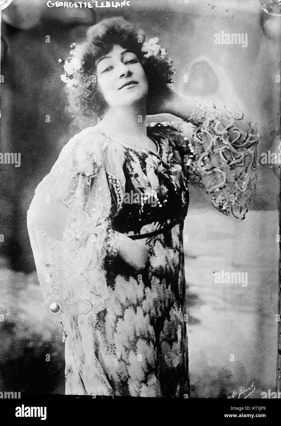 Georgette Leblanc (1869–1941) was a French actress and singer renowned ...