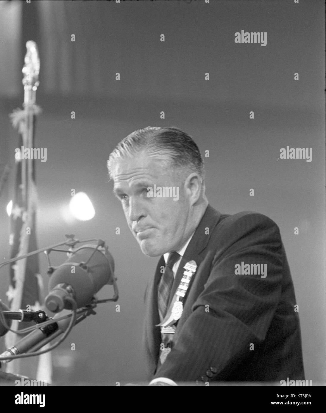 George Romney, former governor of Michigan, pictured at the 1964 ...