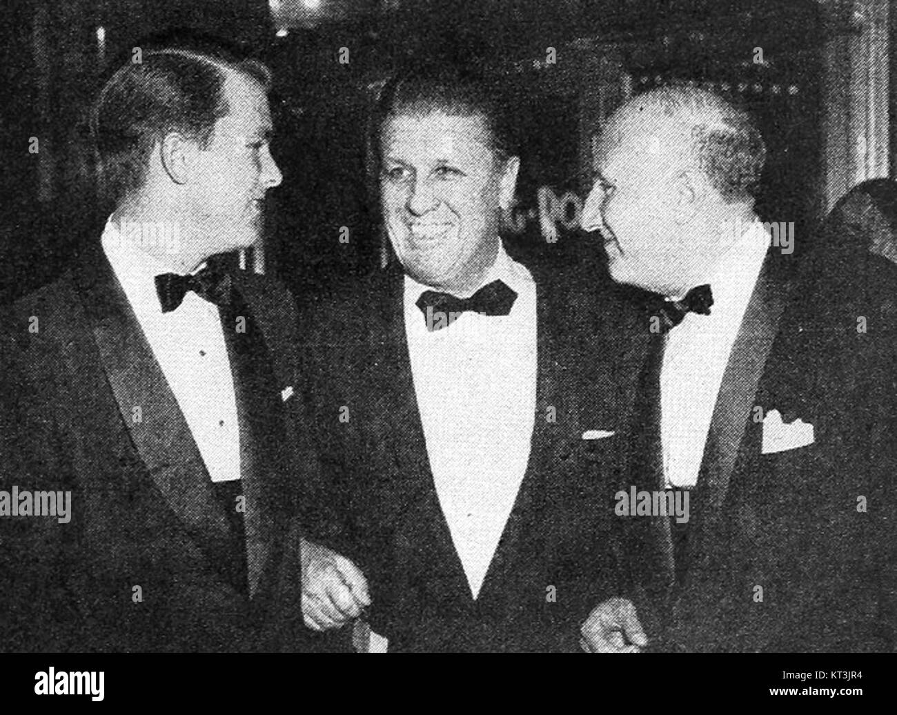 George Stevens at Giant premiere Stock Photo - Alamy