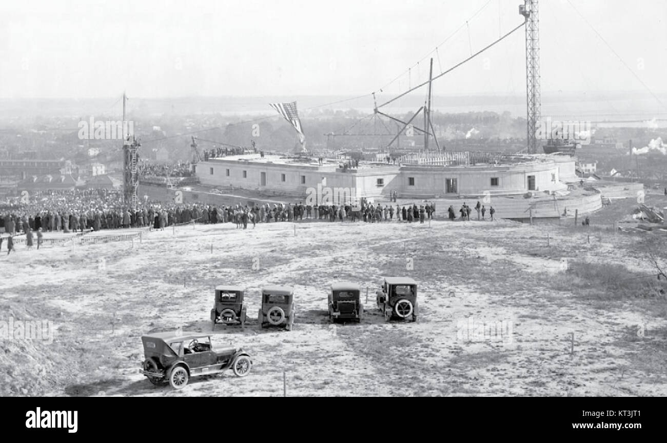 George Washington National Masonic Memorial - laying of cornerstone ...