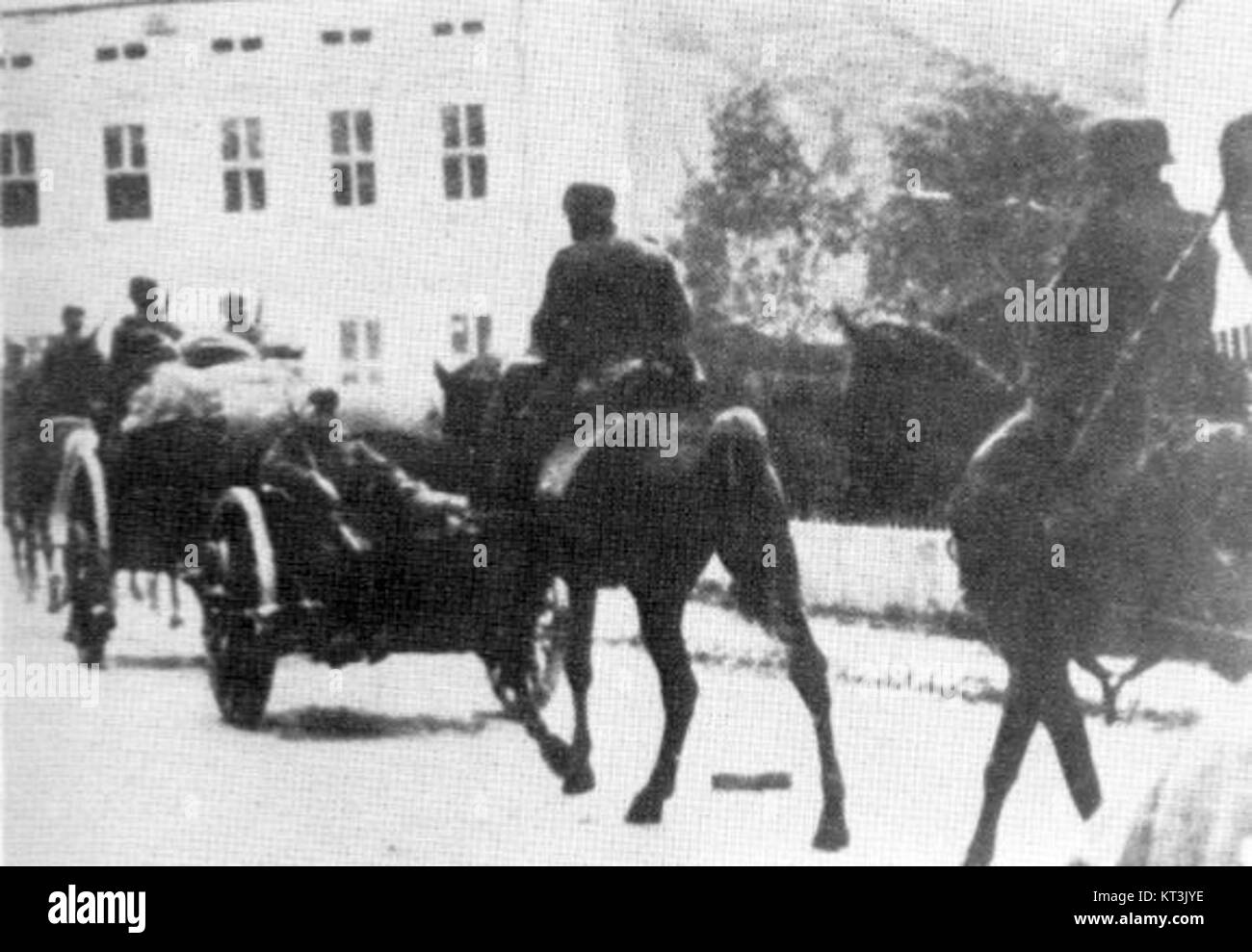 The event of Germans leaving UC5BEice in 1941 marks a historical moment ...