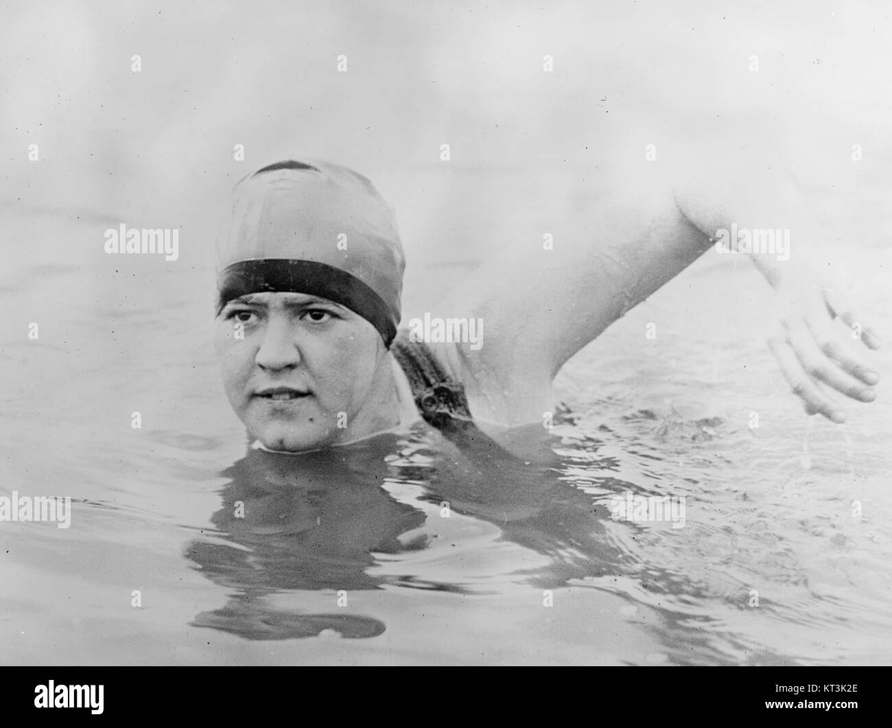 Gertrude Ederle was an American swimmer who became the first woman to ...