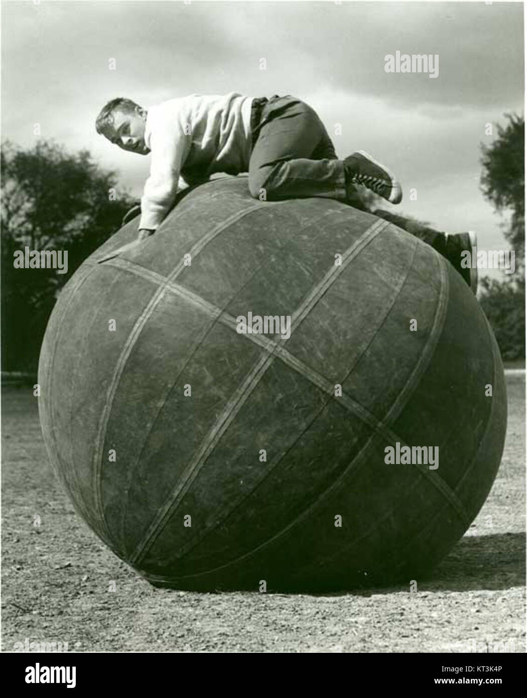 A giant pushball is a large inflatable ball used for various games and ...