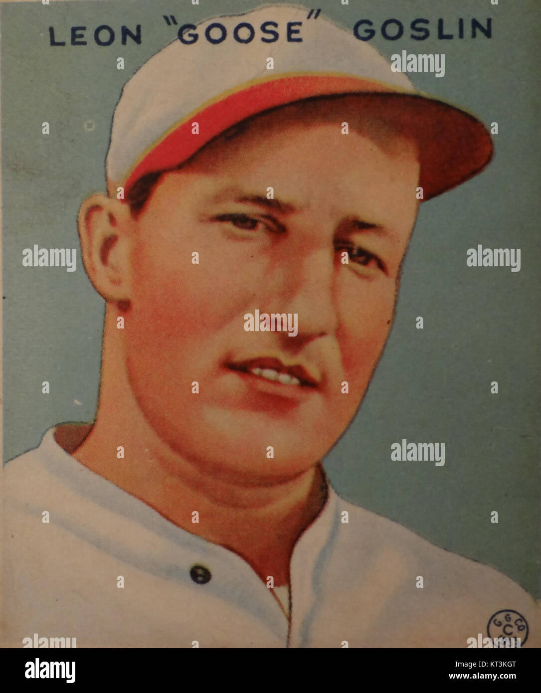 Goose Goslin was a professional baseball player, featured in the 1933 ...