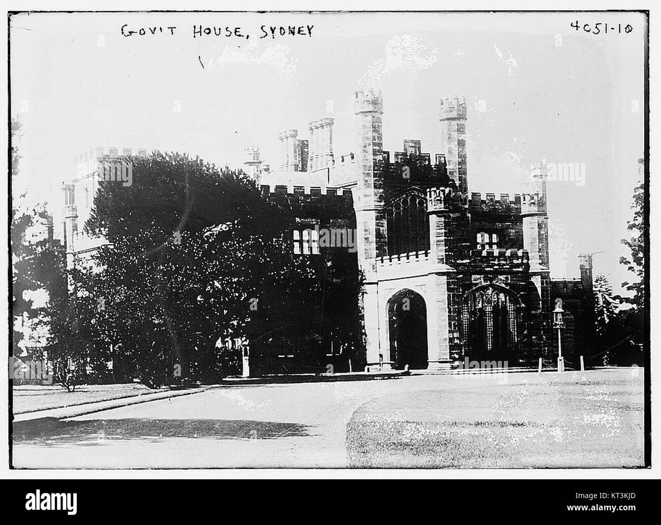 This image features the Government House in Sydney, Australia. It is an ...