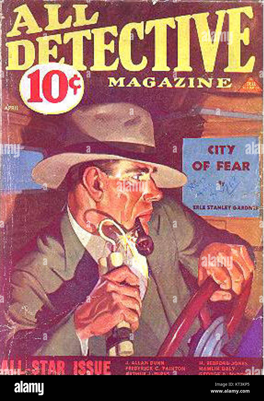A film from 1933 titled 'All Detective', reflecting the detective genre ...