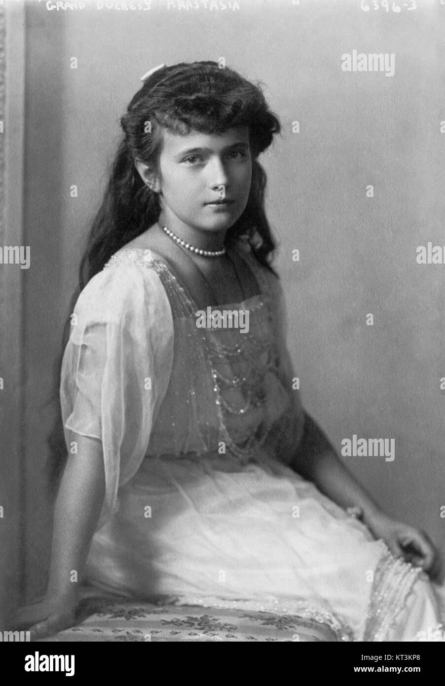 This image is an edited version of Grand Duchess Anastasia Nikolaevna ...