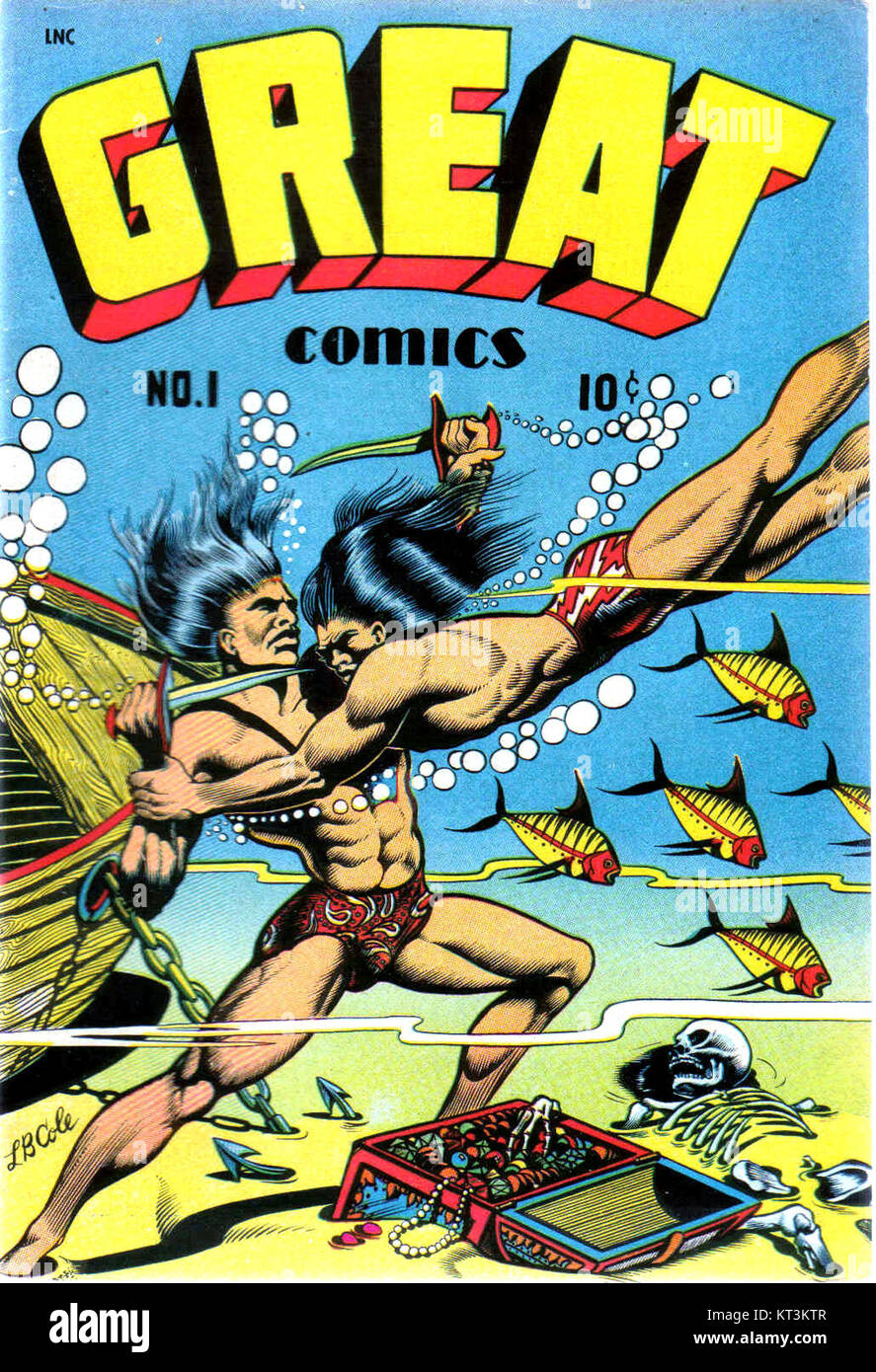 Great Comics 01 Stock Photo - Alamy