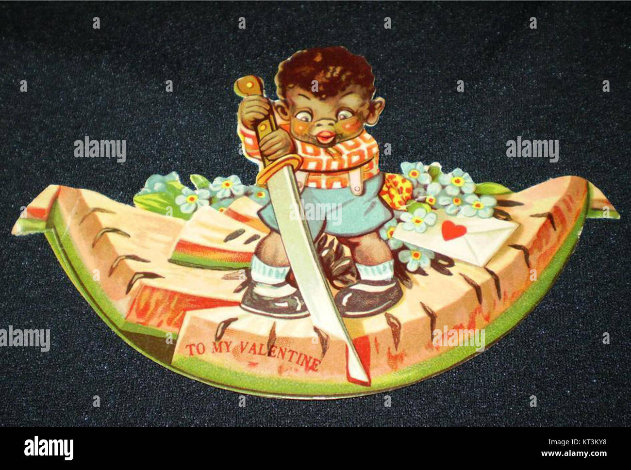 Greeting Card Valentine 1920 Made in Germany Stock Photo - Alamy