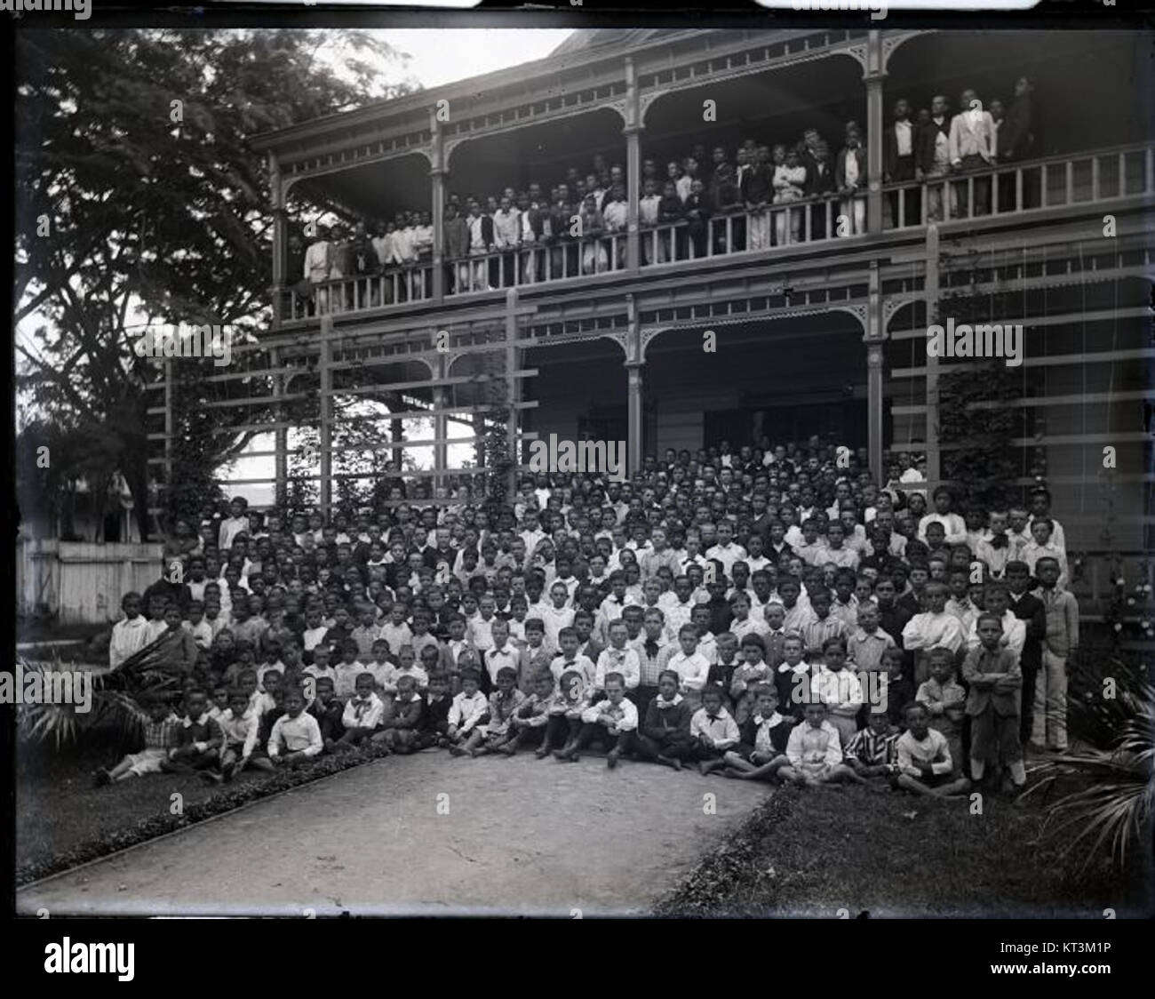 A photograph taken by Brother Bertram of Saint Louis College ...