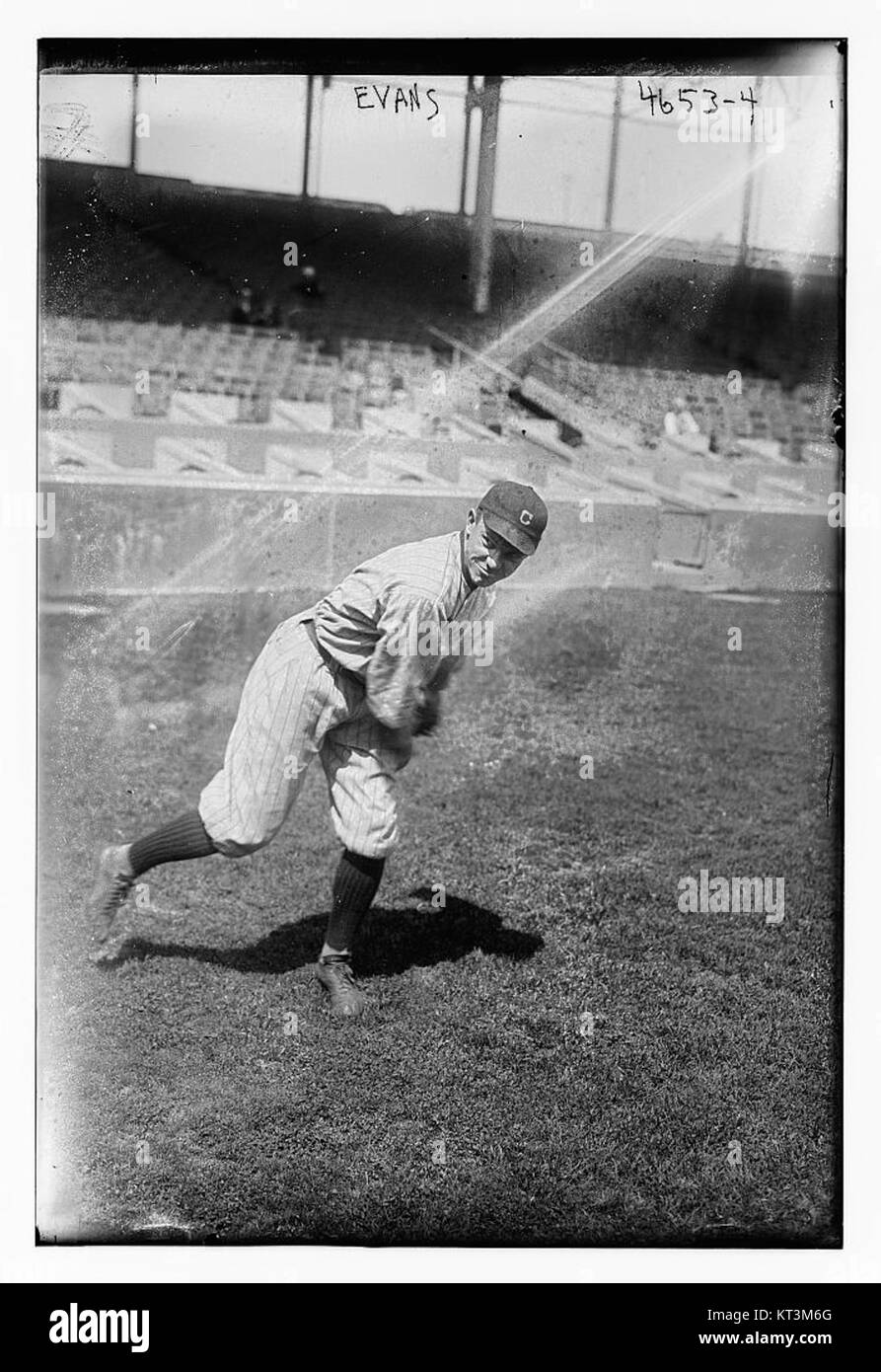 Joe Evans was a baseball player who played for the Cleveland Indians ...