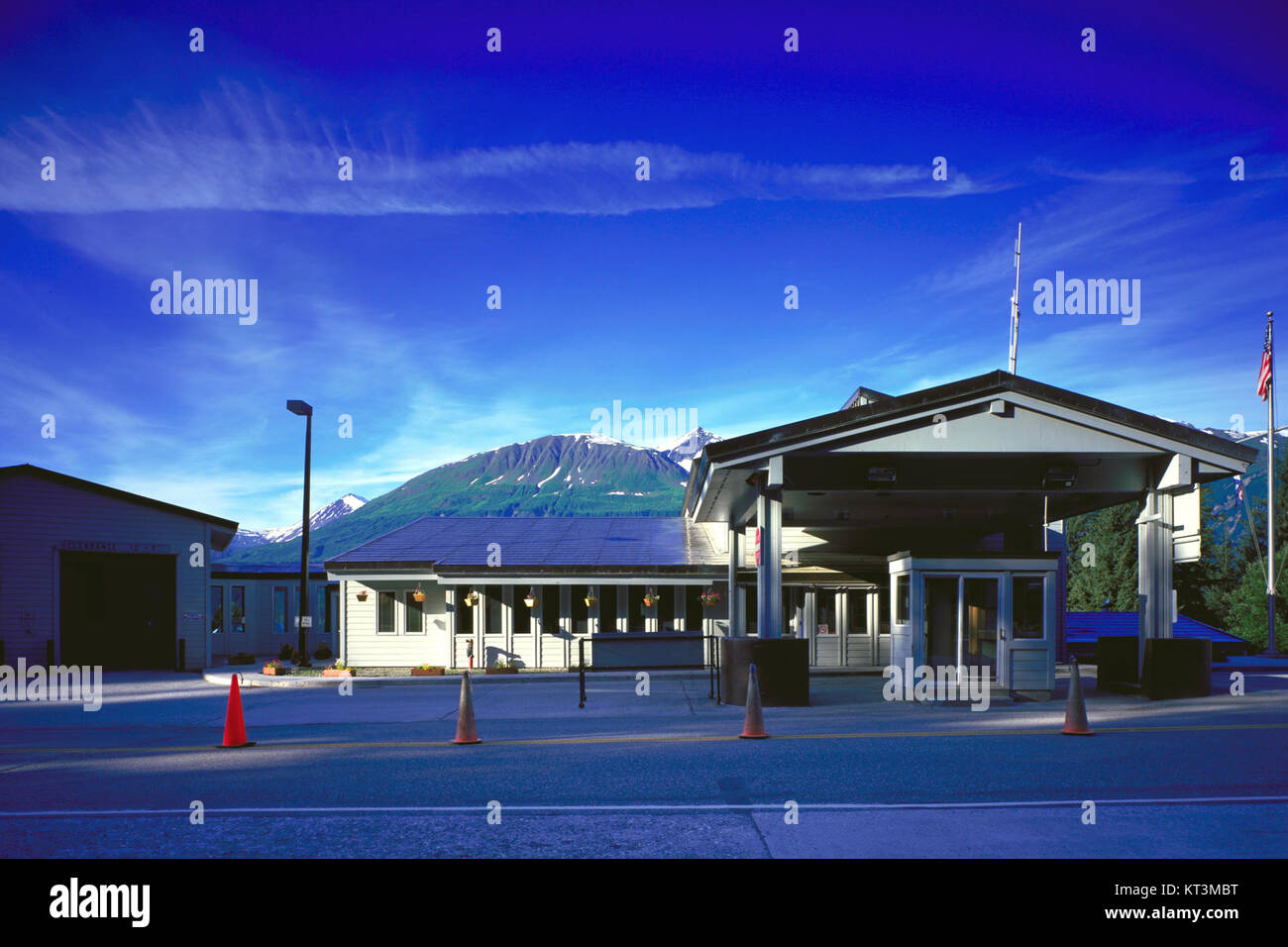 The Haines, Alaska, Border Station is a customs and immigration ...