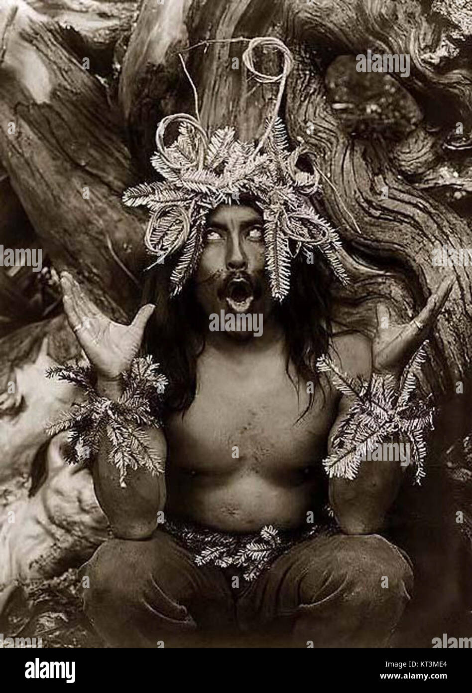 The Hamatsa Dancer is a ceremonial figure in the traditions of the ...