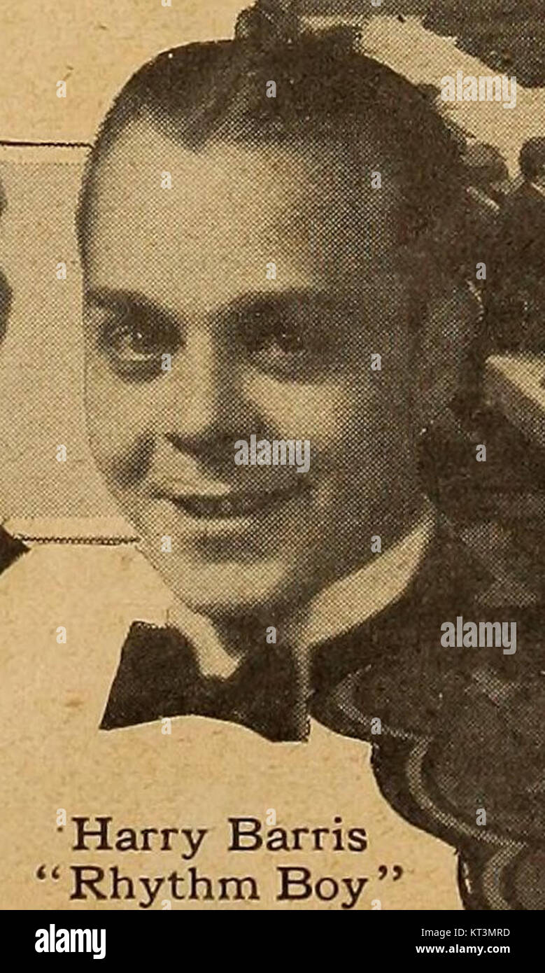 Harry Barris was an American musician, composer, and actor, known for ...