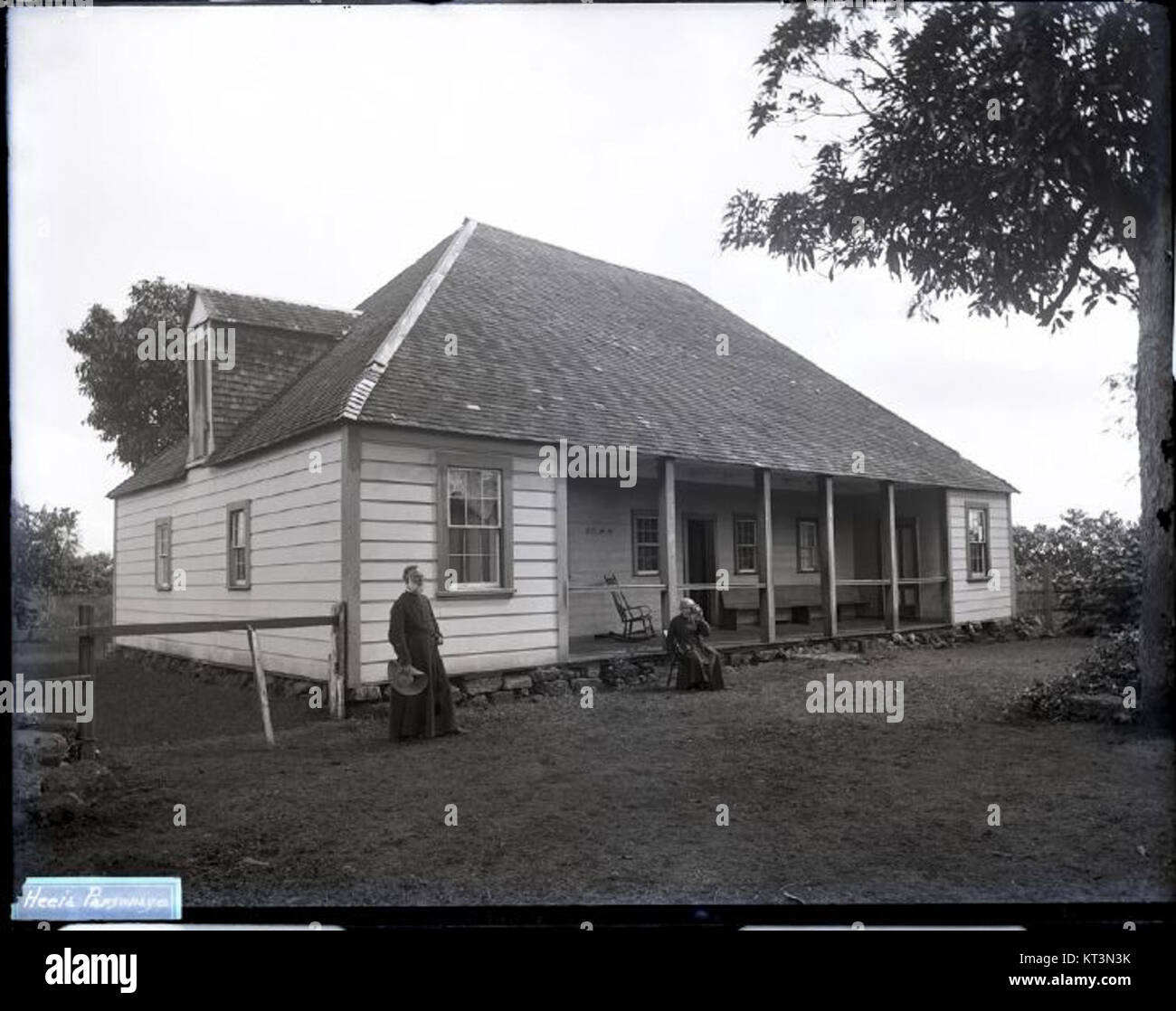 Heeia Parsonage photograph by Brother Bertram Stock Photo - Alamy