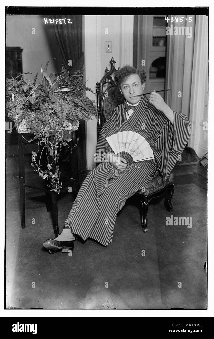 Heifetz refers to Jascha Heifetz, a renowned Lithuanian-born American ...