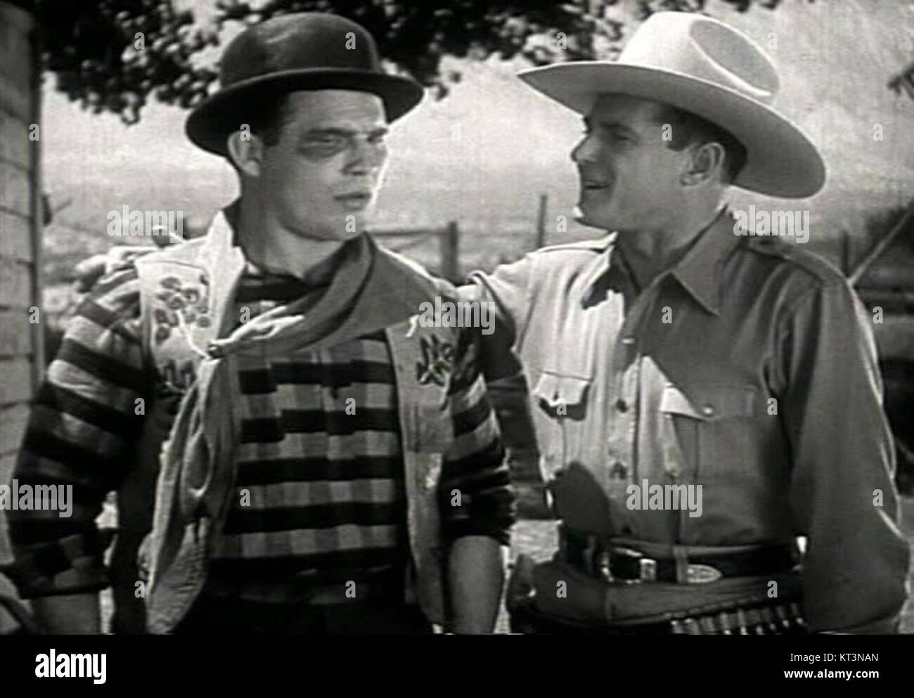 A historical image of the 'Hell Fire' event in Austin, Texas, captured ...