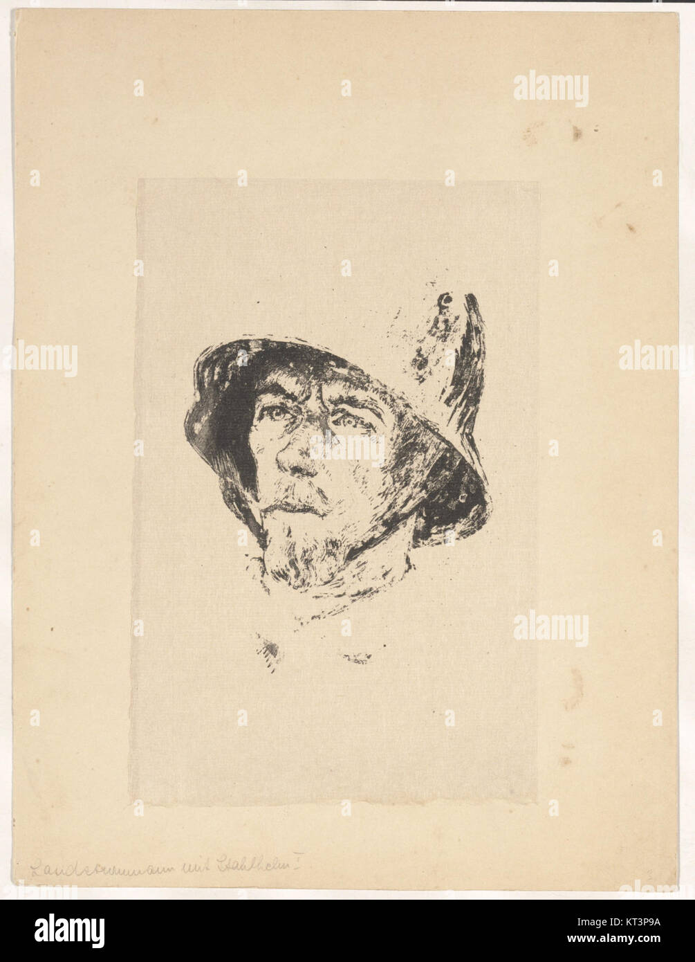 This image is a graphic work by Hermann Struck, a well-known artist ...