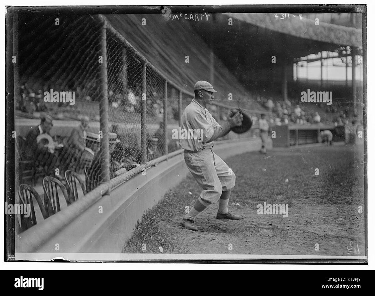 A photograph of Lew McCarty, a baseball player for the New York ...