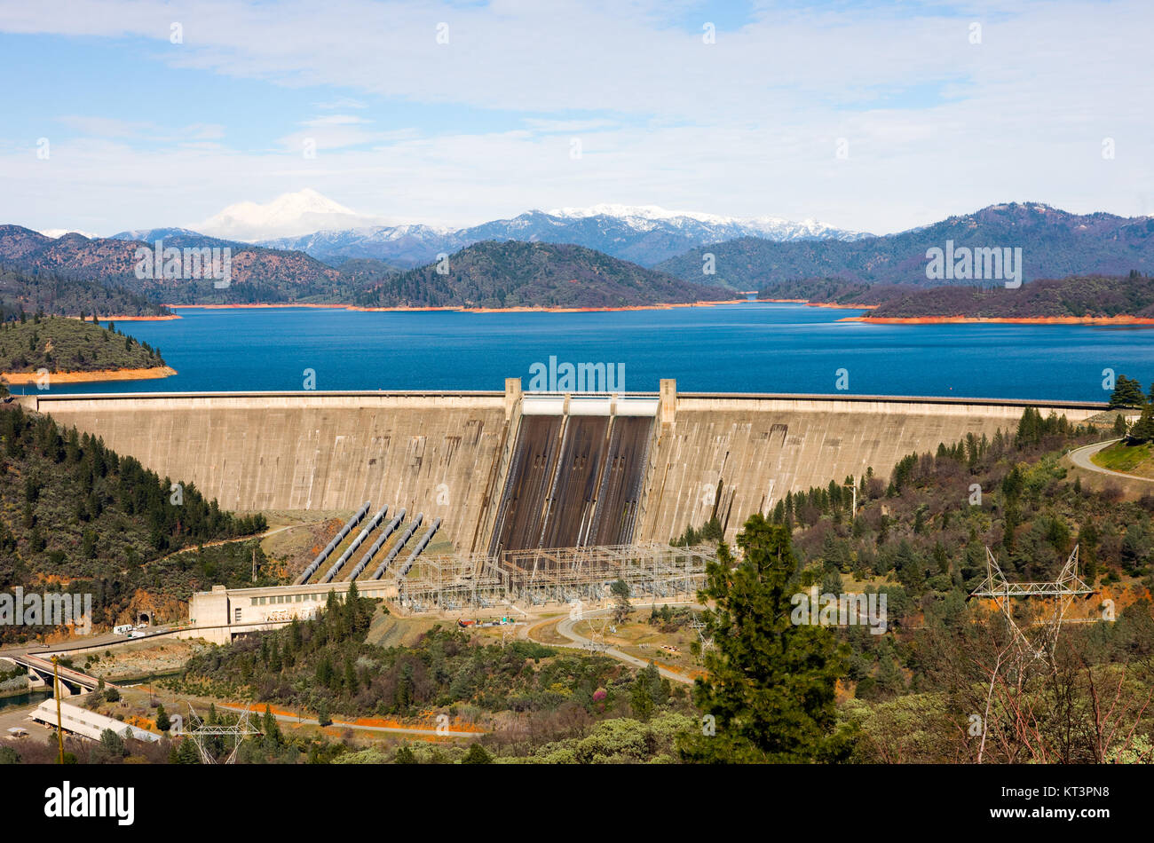 Shasta Dam in Northern California Stock Photo - Alamy