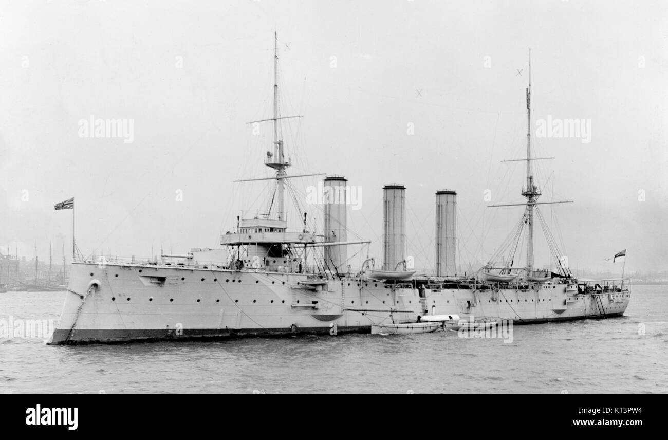 HMS Cumberland was a British armoured cruiser commissioned in 1902. The ...