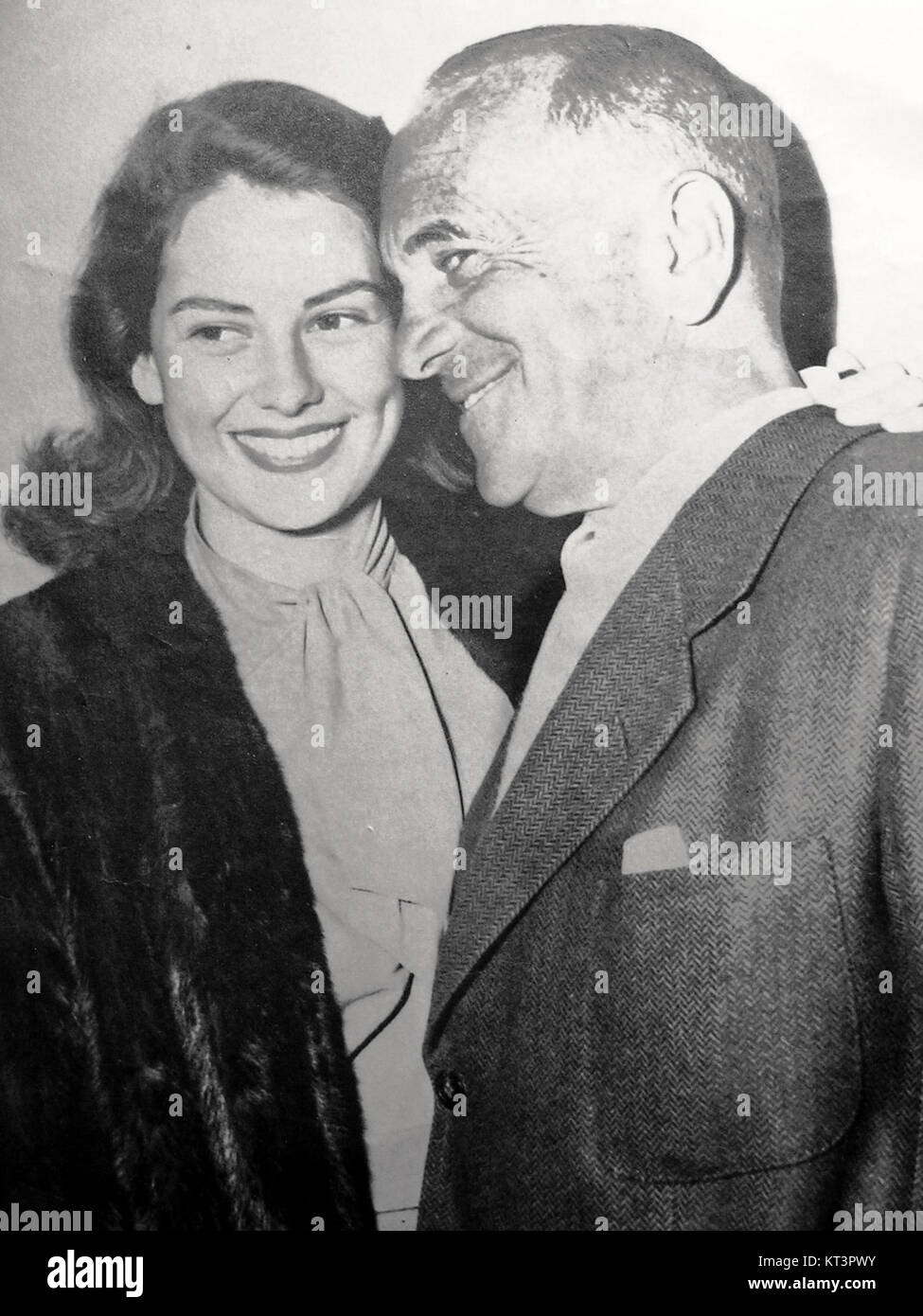 Al and Erle Jolson, 1946 Stock Photo - Alamy
