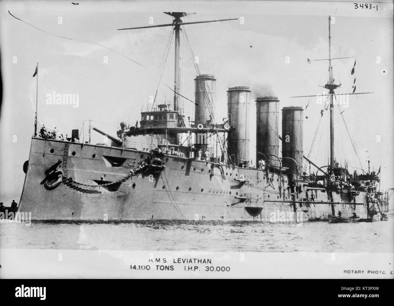 The image of the HMS Leviathan from 19124 (uncropped) offers a detailed ...