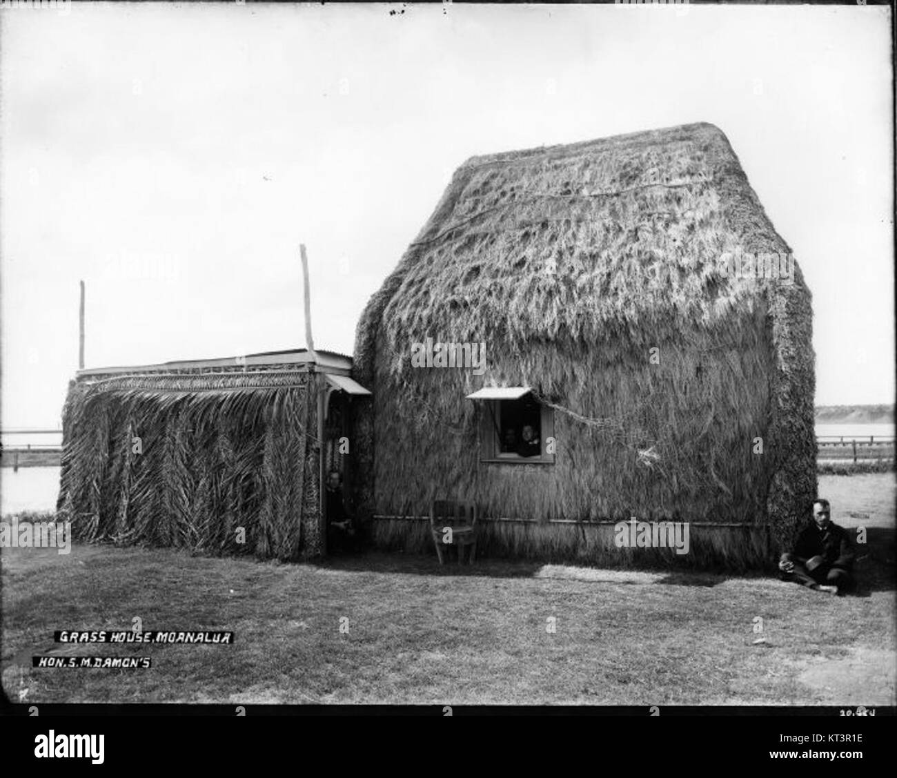 A photograph of the Moanalua estate by Brother Bertram, showing the ...