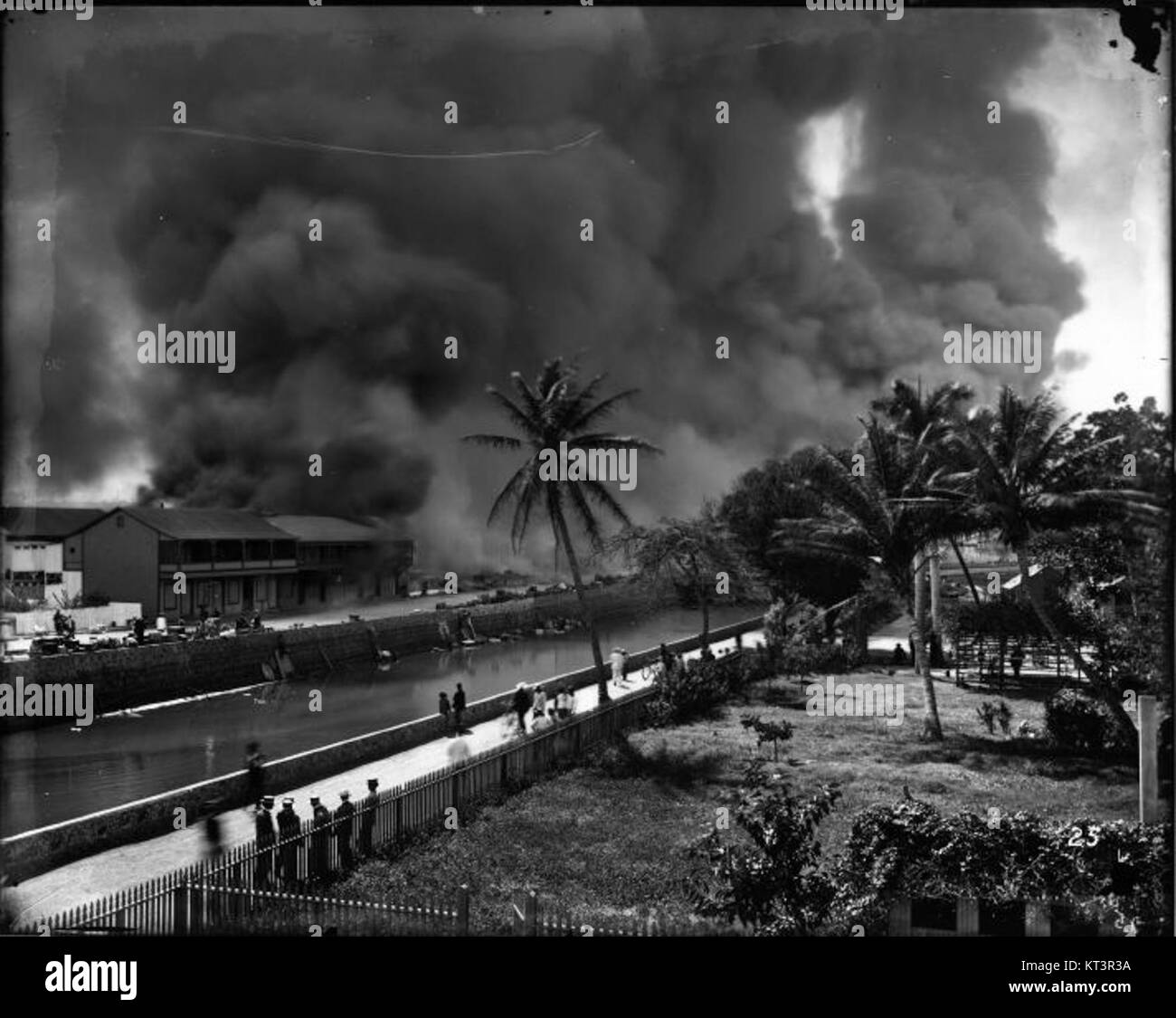 This photograph by Brother Bertram captures the aftermath of the ...