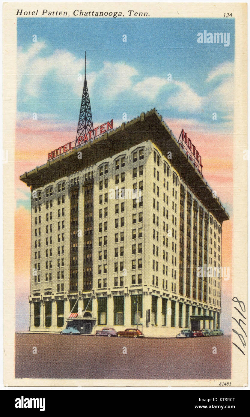 An image of the Hotel Patten in Chattanooga, Tennessee, highlighting ...