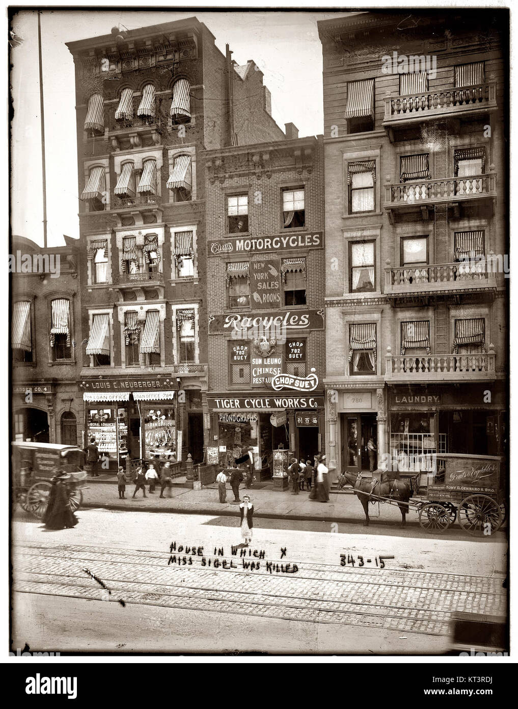 The house in which Miss Sigel was tragically killed is a notable ...