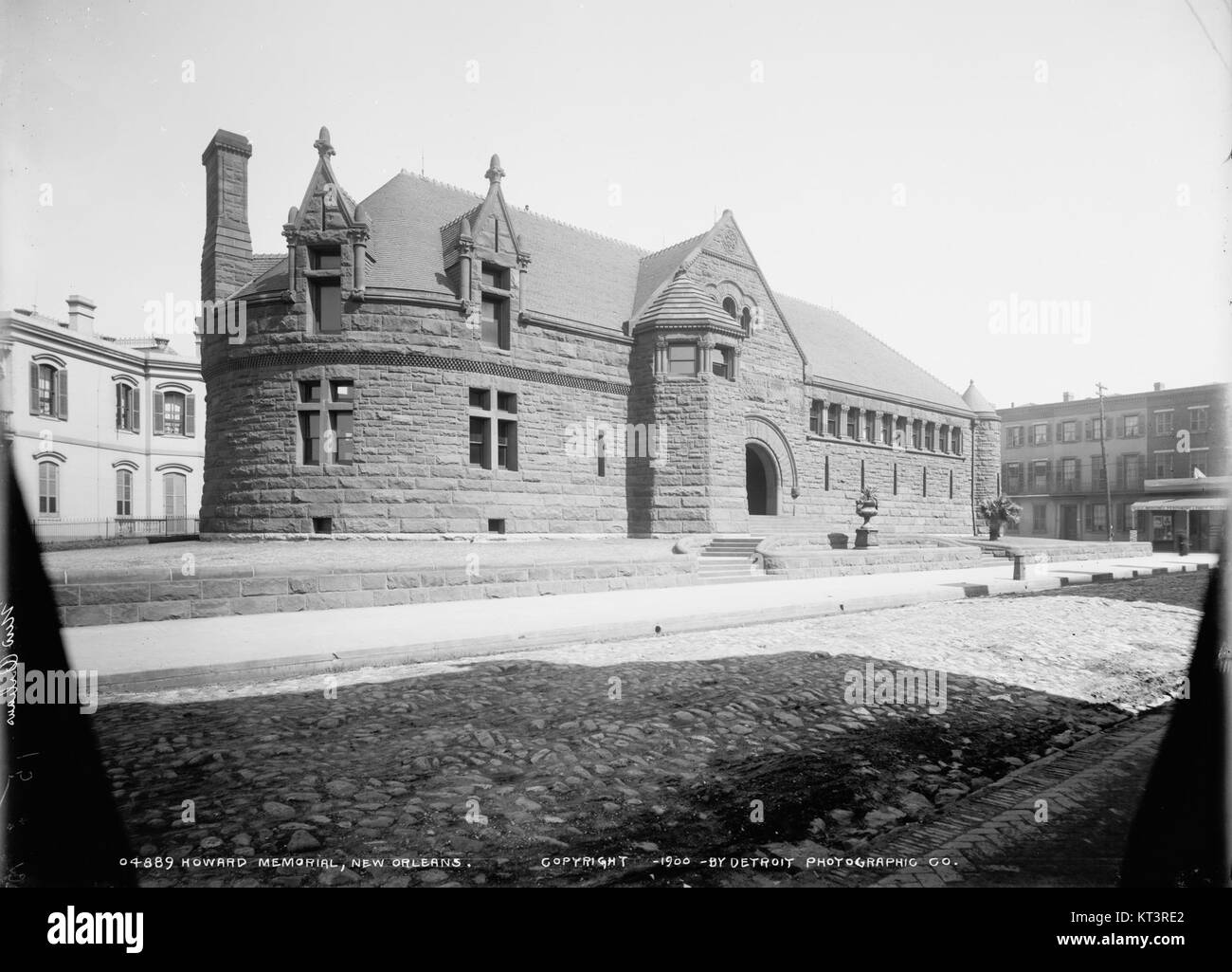 The Howard Memorial in New Orleans, constructed in 1900, serves as a ...