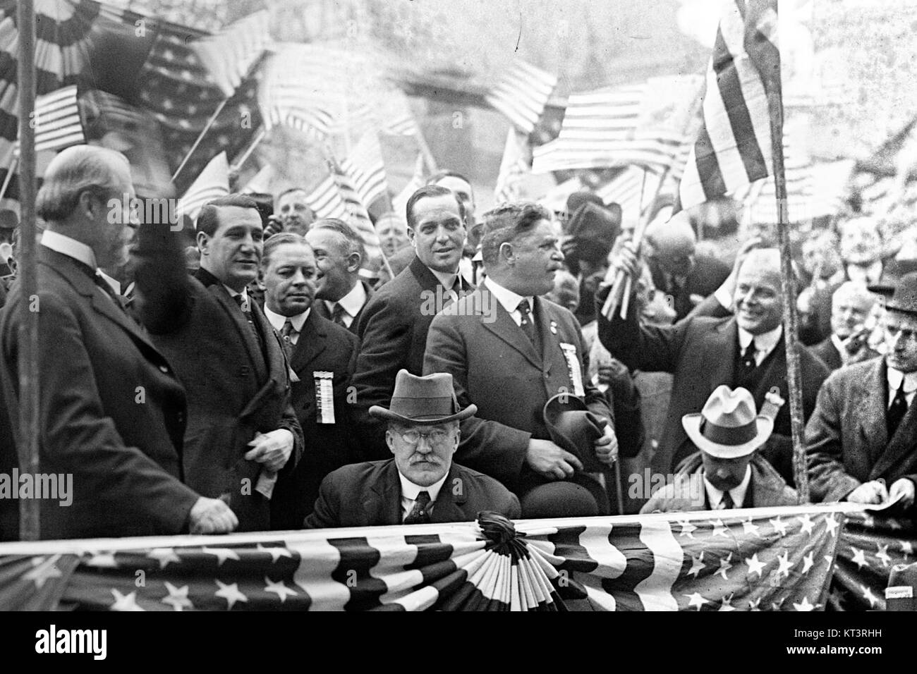 Hughes Campaigning, a political event capturing the engagement of a ...