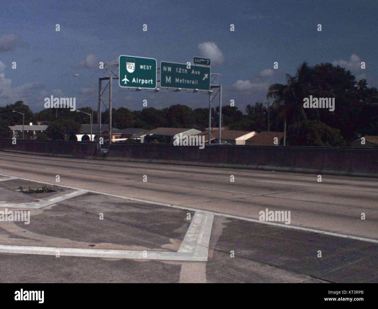 The I-95 express lanes exit 7 provides access to key areas in the ...