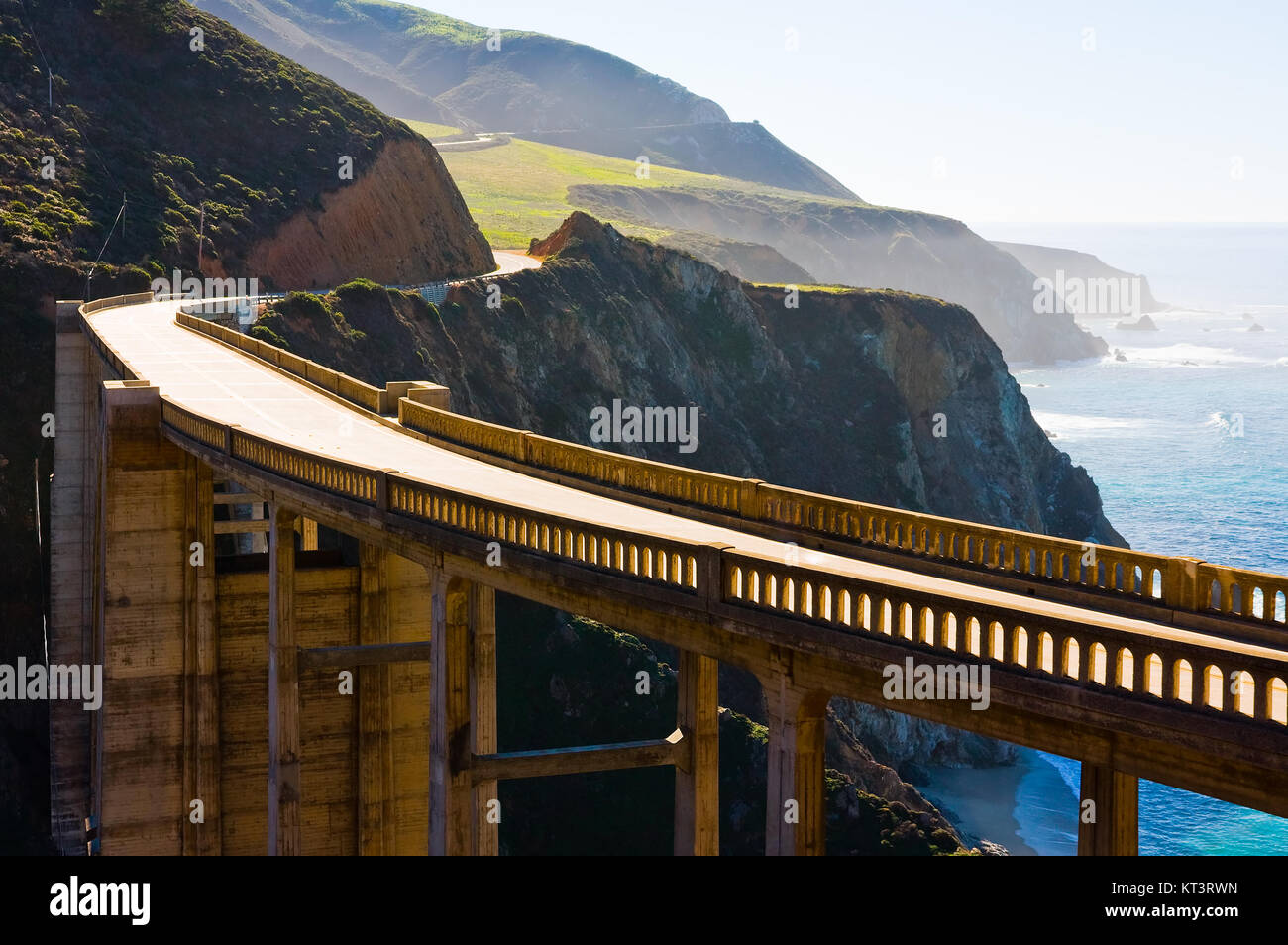 Bixby Bridge in Big Sur California Stock Photo - Alamy